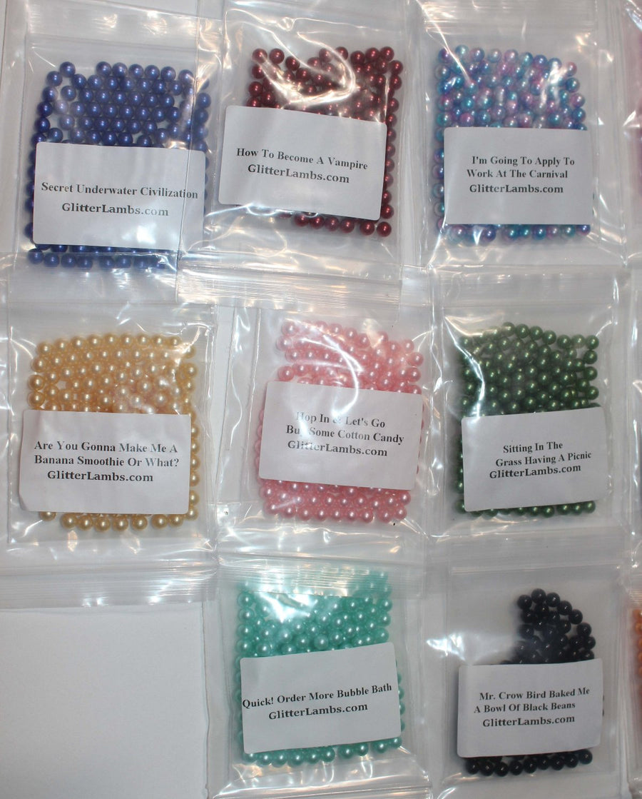 Lot's Of Beads Collection (10 Gram Bags) (4mm) – Glitter Lambs