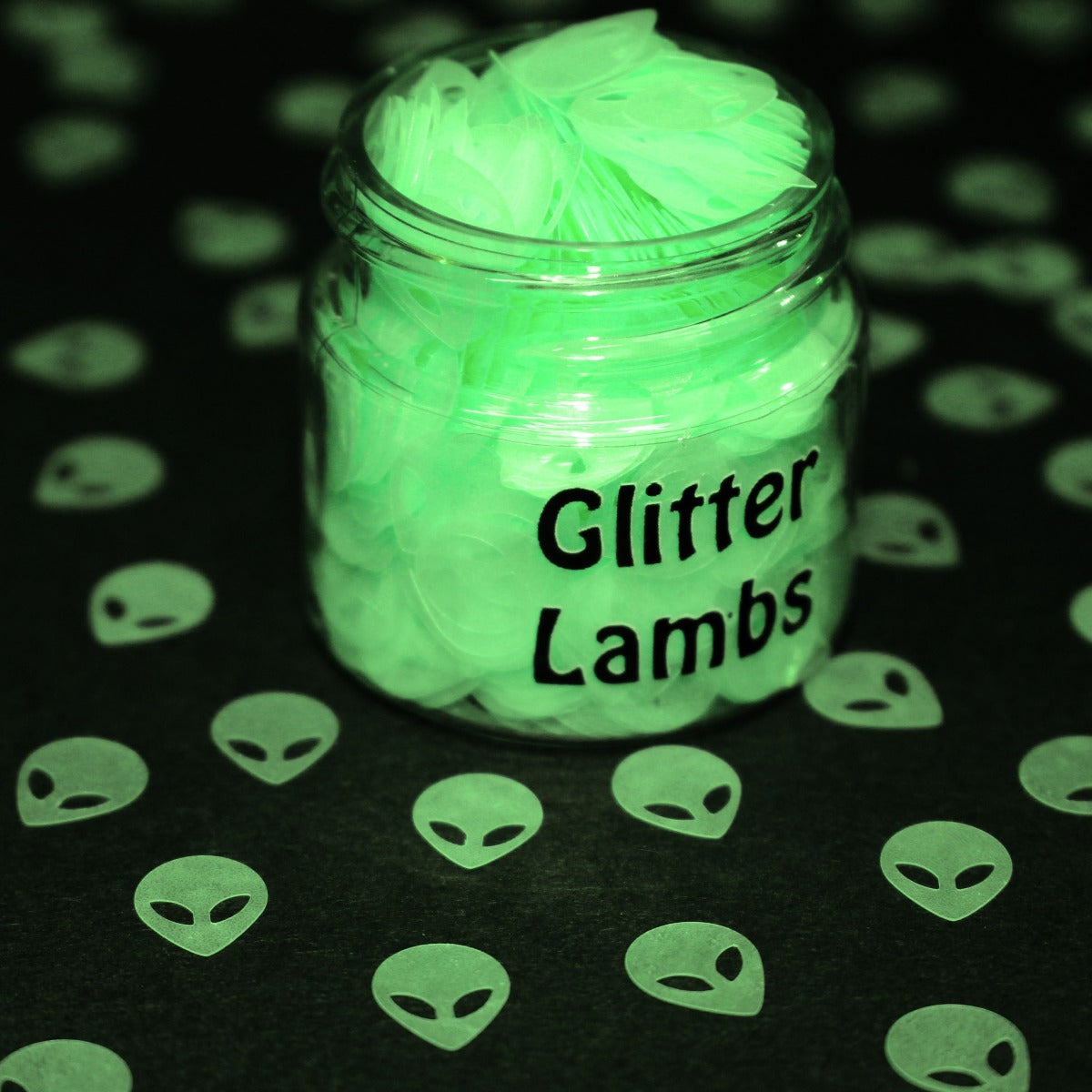 Out Of This World (Glow In The Dark) Alien Ufo Glitter – Glitter Lambs