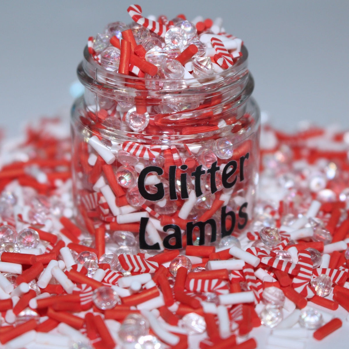 Candy Cane Workshop Christmas Clay Sprinkles – Glitter Lambs