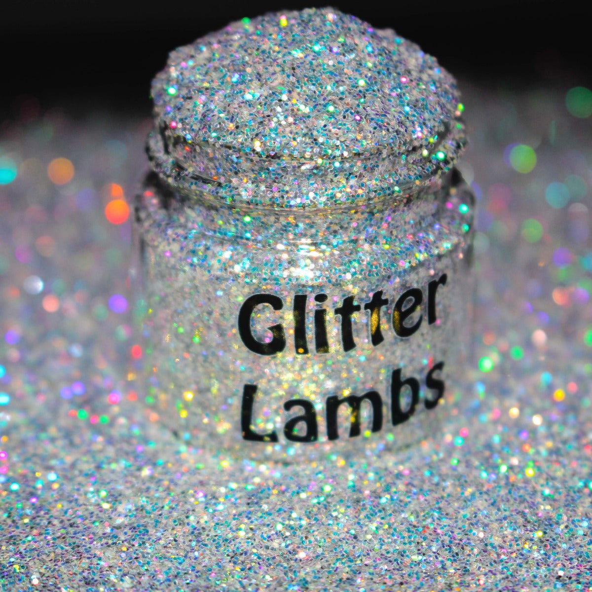 Phantom In The Tollbooth Glitter Silver Holographic – Glitter Lambs