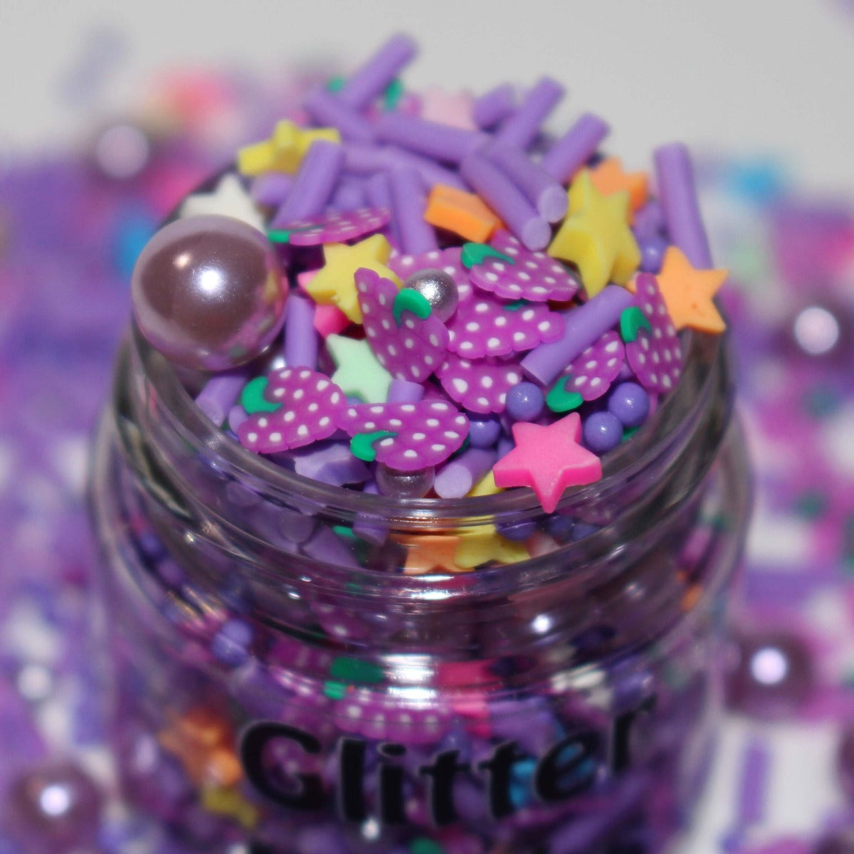 Fizzy Grape Soda Clay Sprinkles – Glitter Lambs