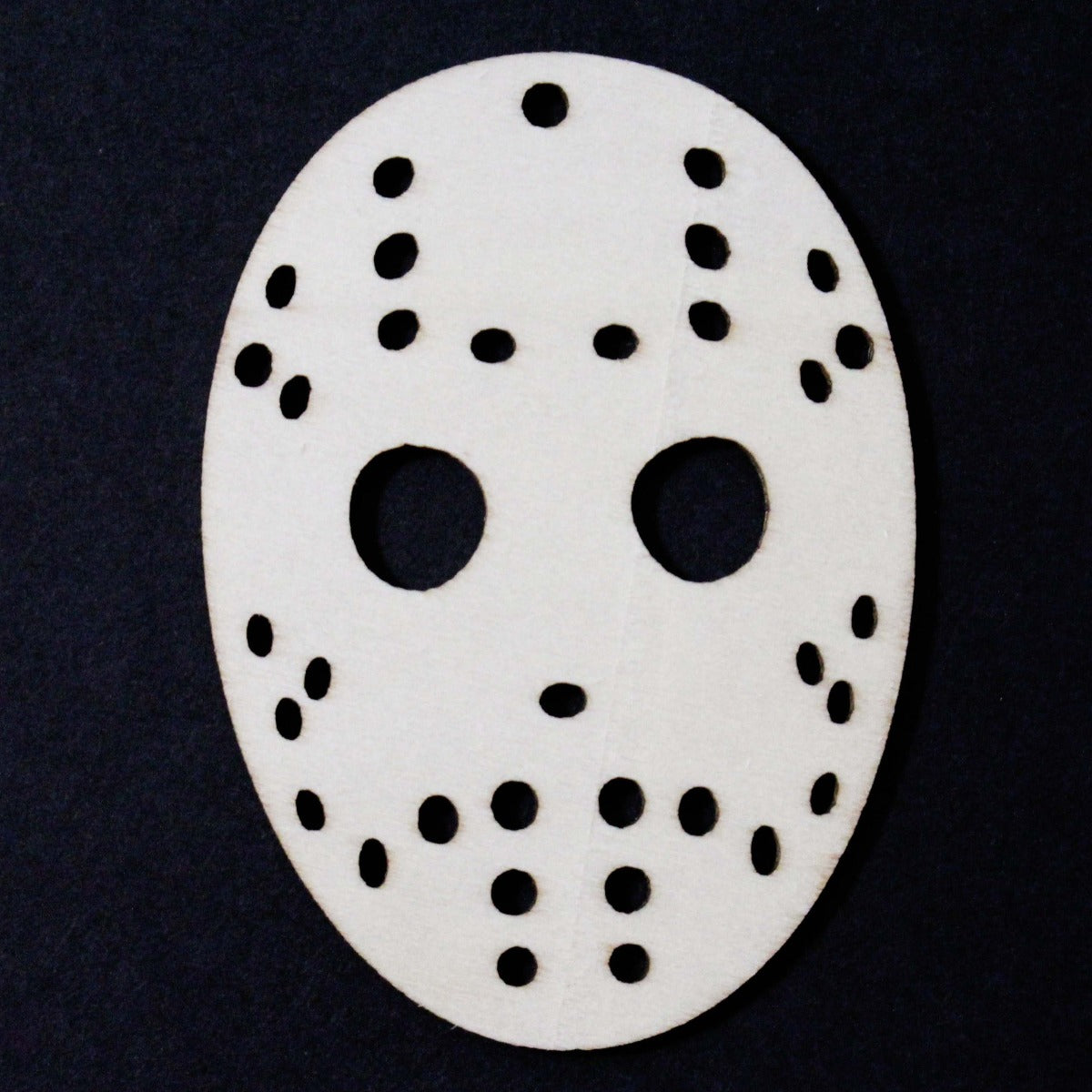 Scary Mask Halloween Laser Cut Wood Shapes – Glitter Lambs