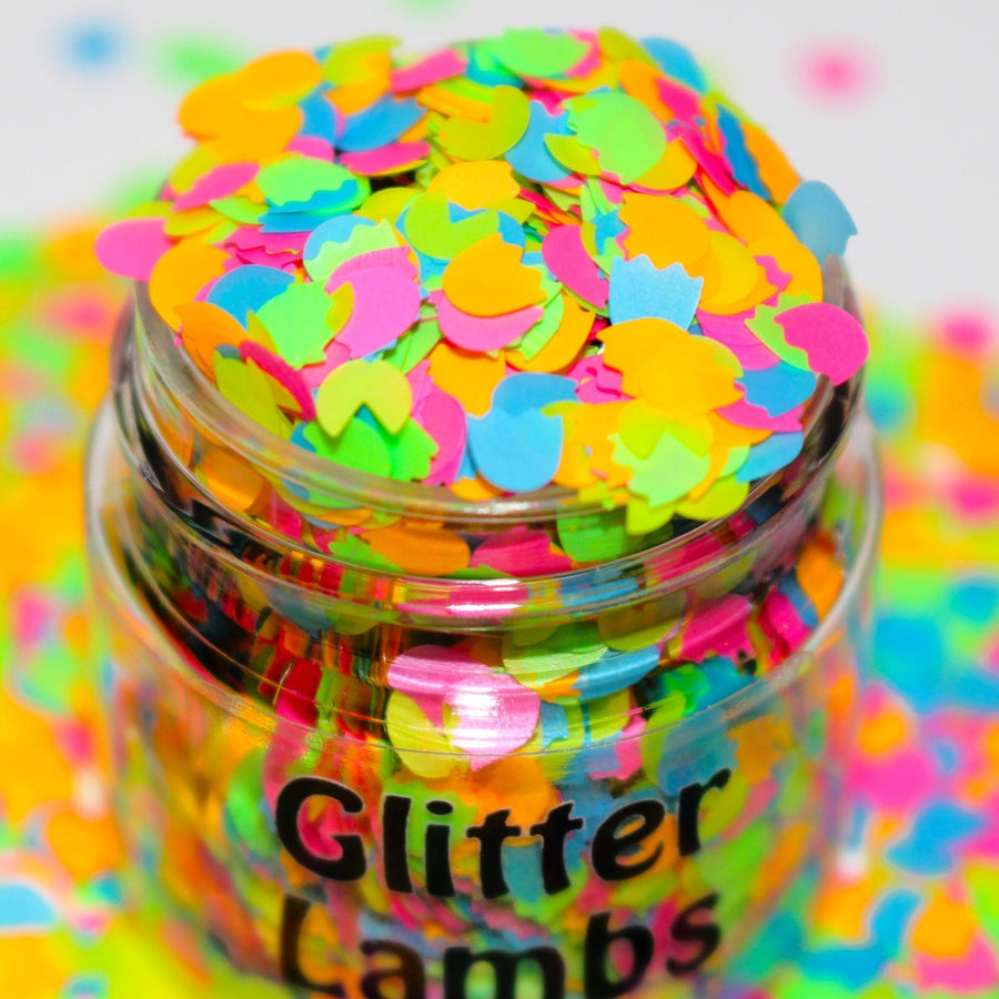 Pac-Man & Ghost Glitter | For Crafts, Nails, Resin – Glitter Lambs