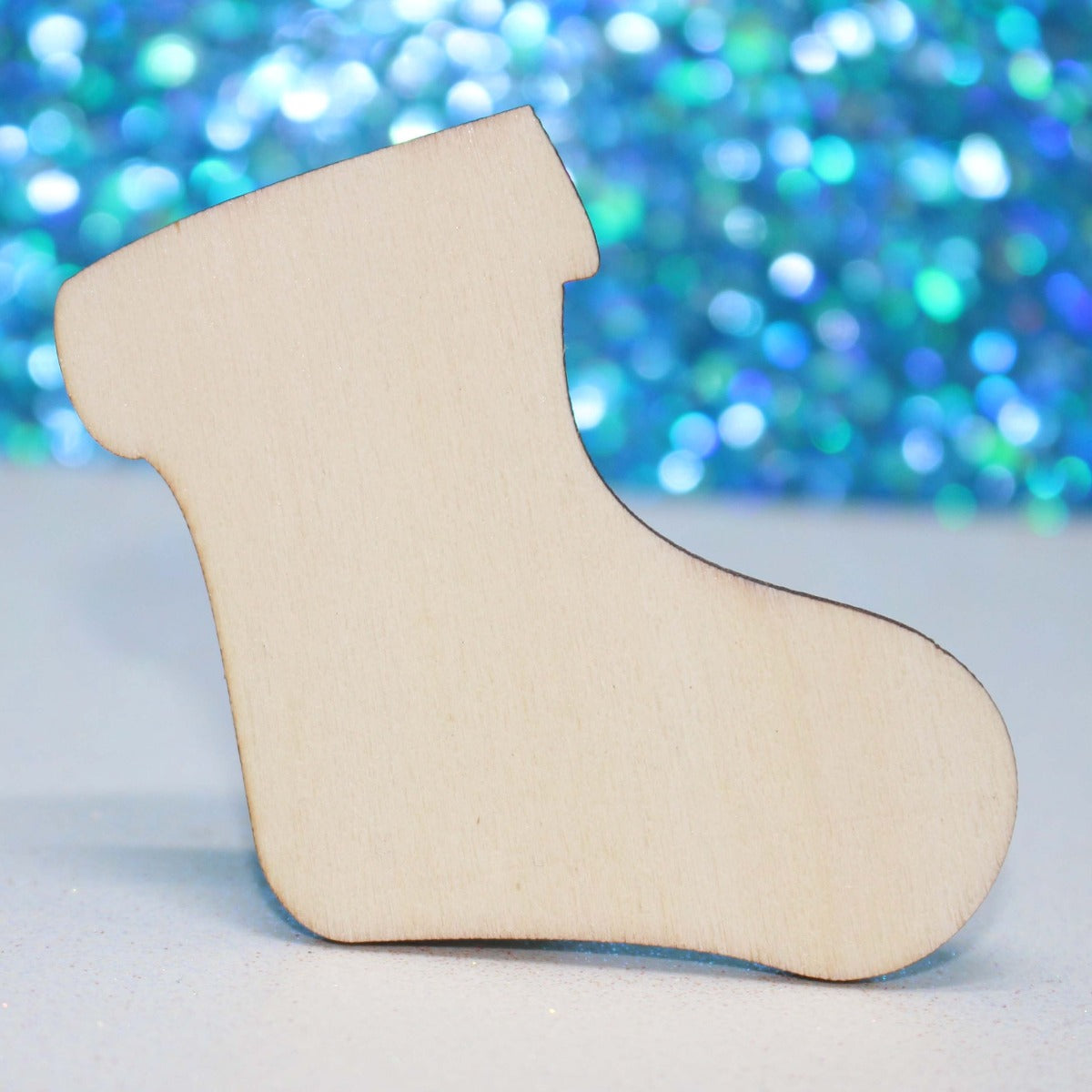 Christmas Stockings Laser Wood Craft Cutout Wood Shapes Blanks ...